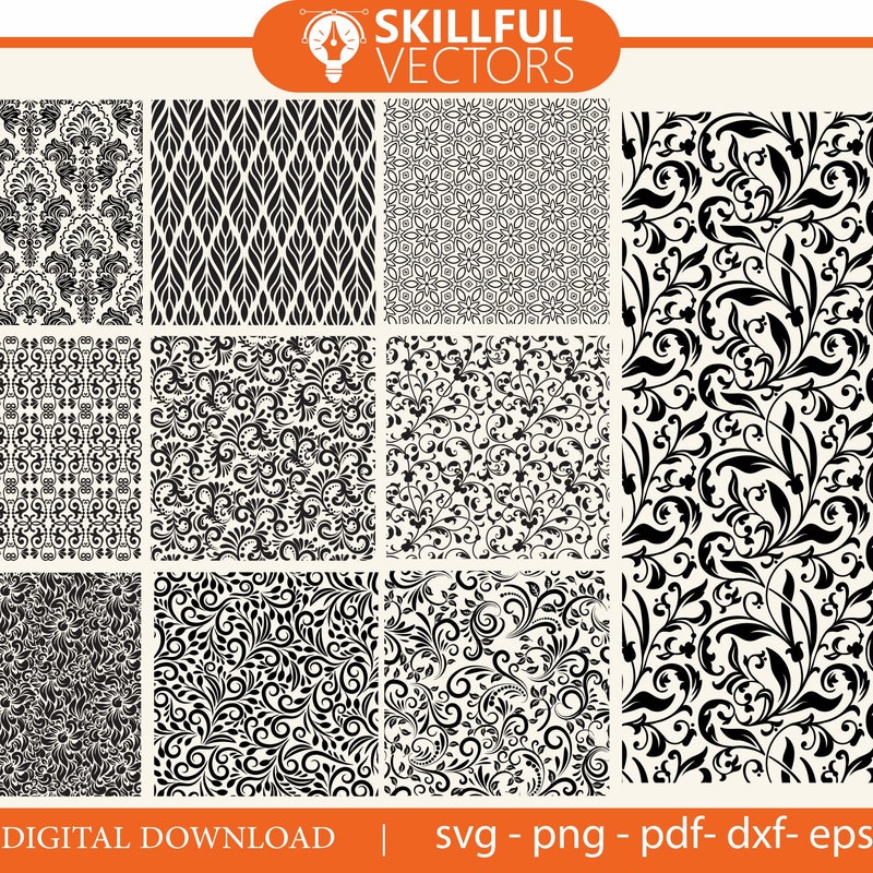 Pattern Svg - Etsy