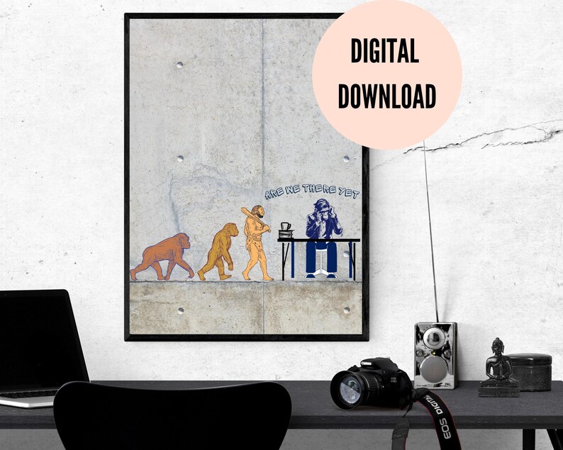 Corporate Commentary Graffiti Printable Wall Art, Social Commentary ...
