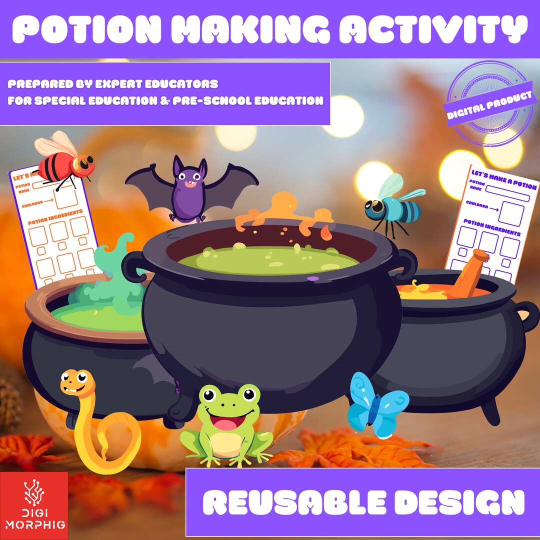 Potion Making Activity Special Education, Preschool, Homeschool Busy ...