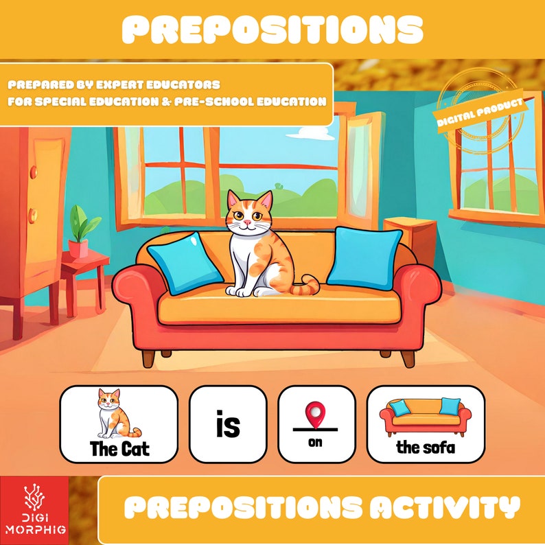 Prepositions | Special Education, Preschool, Homeschool, Kindergarten ...
