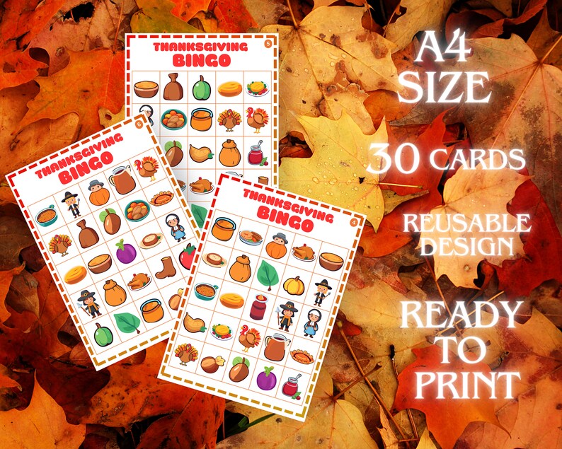 Thanksgiving Bingo | Special Education, Preschool, Homeschool ...