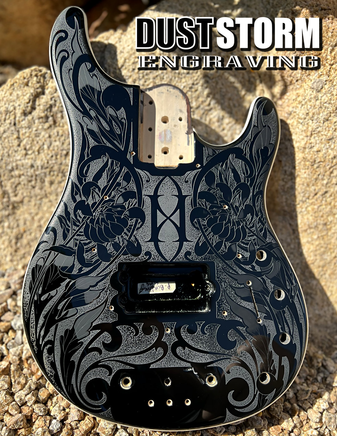 Guitar Body Laser Engraving Services - Etsy