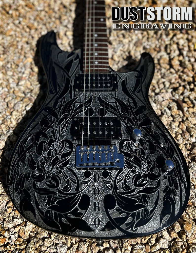 Guitar Body Laser Engraving Services - Etsy
