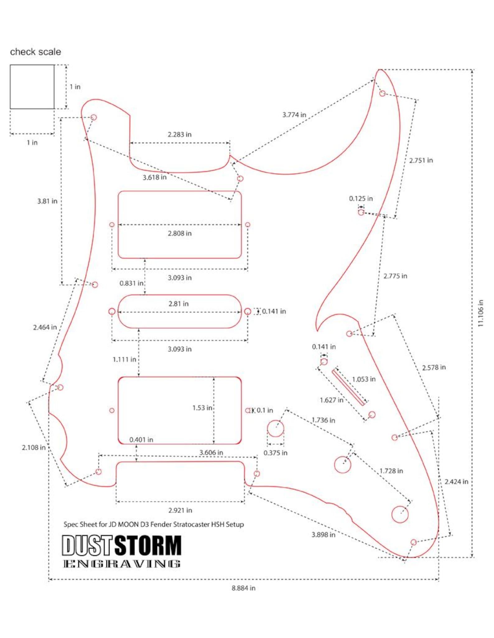 Custom Laser Engraved Blue Sparkle & White Fender Strat Guitar Body ...
