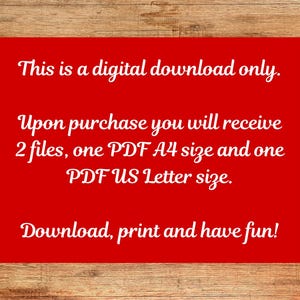 Christmas Coloring in Placemat Printable Digital Download, Kids ...