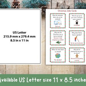 Christmas Jokes for Kids, Christmas Jokes Lunchbox Notes, Lunchbox ...