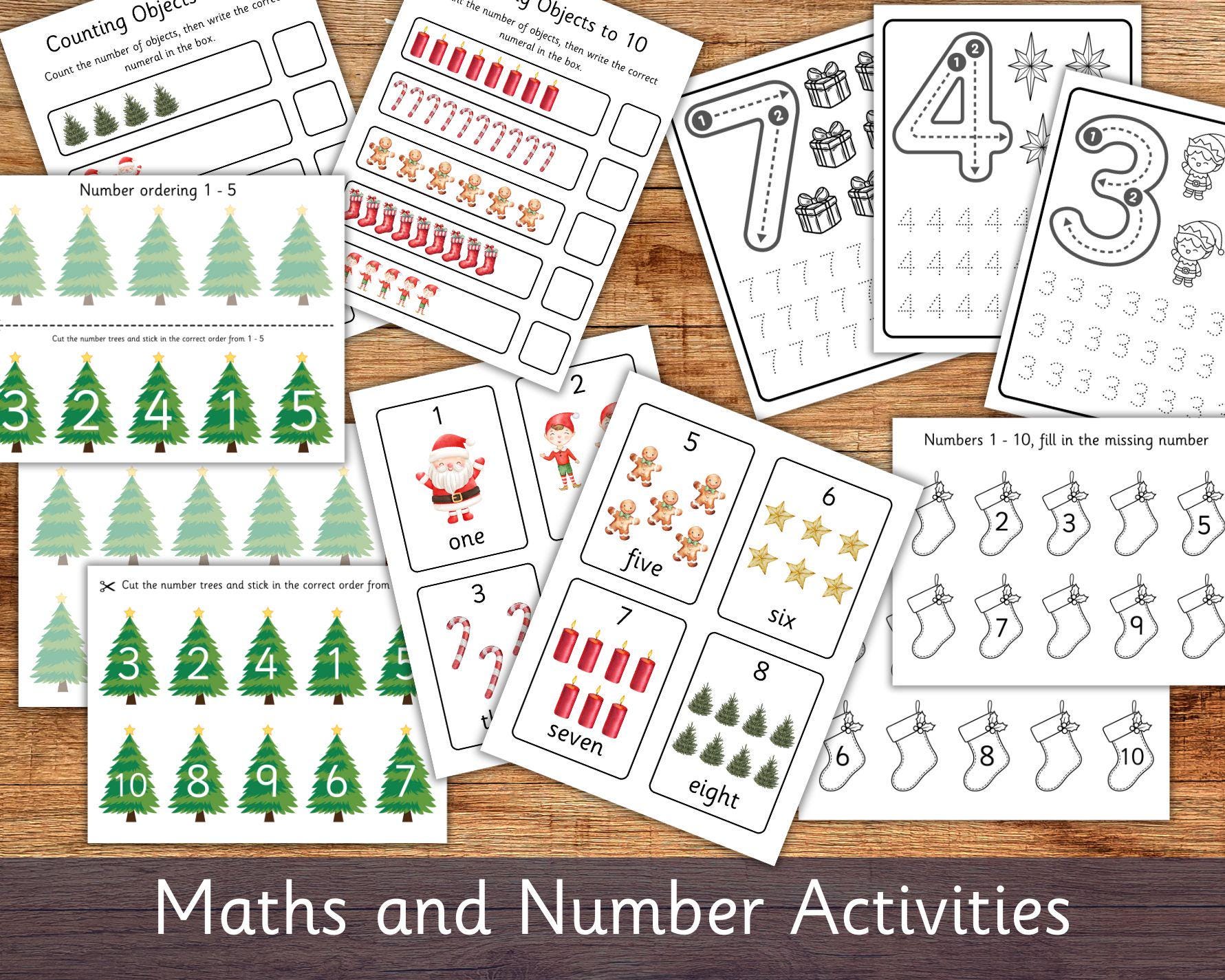 Christmas Preschool Curriculum, Christmas Unit of Study, Christmas ...