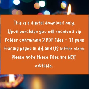 Diwali Printable Kids Tracing Mehndi Hand Pattern Activity Sheets ...