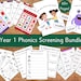 Phonics Screening Bundle, Year 1 Phonics Screening Printable, Phonics ...
