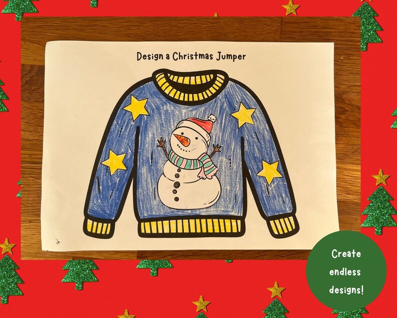 Christmas Craft Activity for Kids, Christmas Cut and Glue , Kids ...