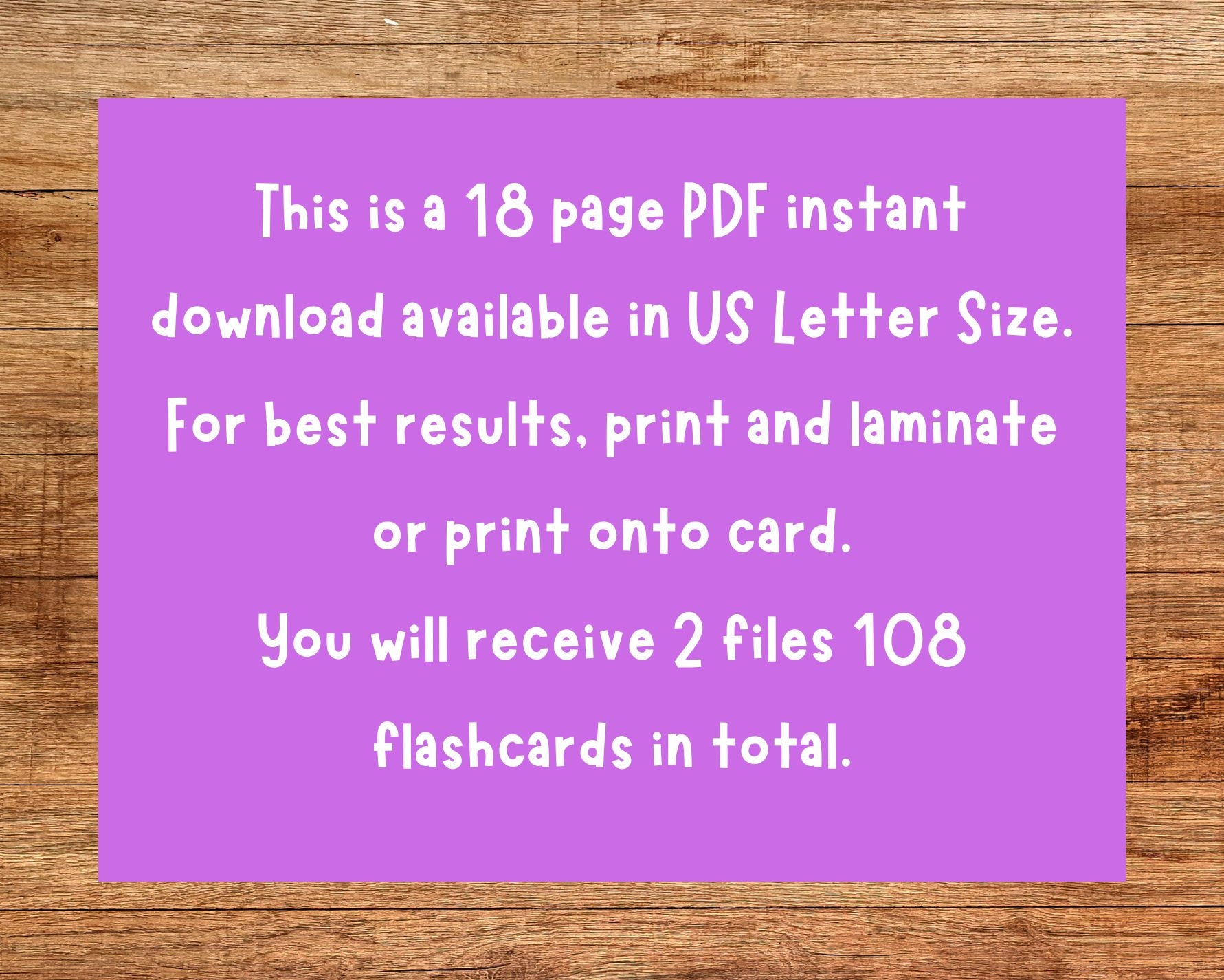 First Word Flash Cards, Baby First Word Flashcards, Educational ...