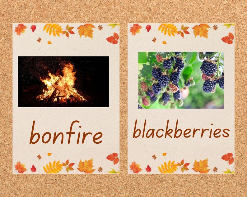 Autumn Fall Classroom Display Posters Keywords Pumpkin Bulletin Board ...