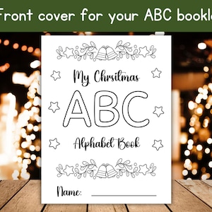 Christmas A-Z Coloring Pages, Christmas Activity for Kids, Christmas ...