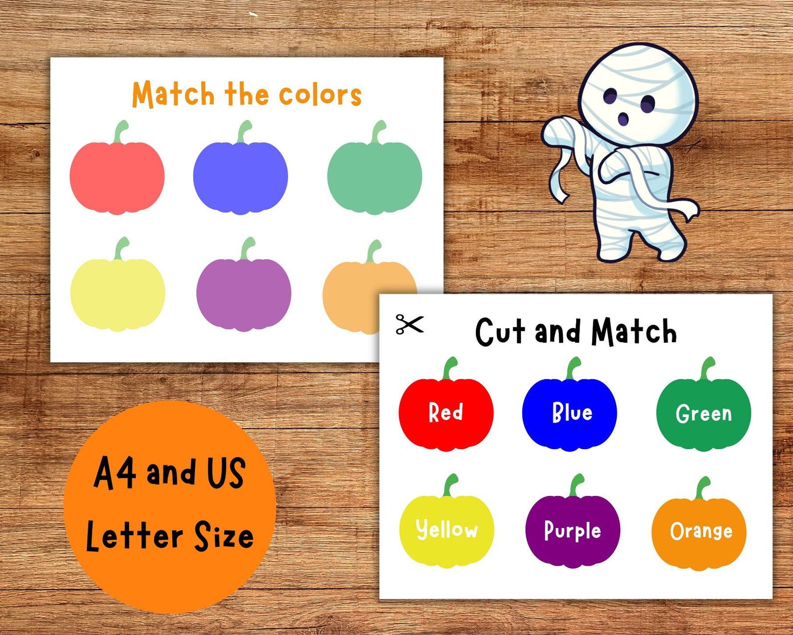 Halloween Busy Book, Halloween Busy Binder, Toddler Learning Binder ...