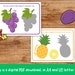 Fruits of the Holy Spirit Playdough Mats, Kids and Toddler Printable ...