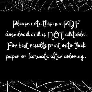 Halloween Coloring Bookmarks, Kids Halloween Activity, Halloween ...