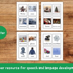 Seasons Flash Cards, Weather Flashcards, Months of the Year ...