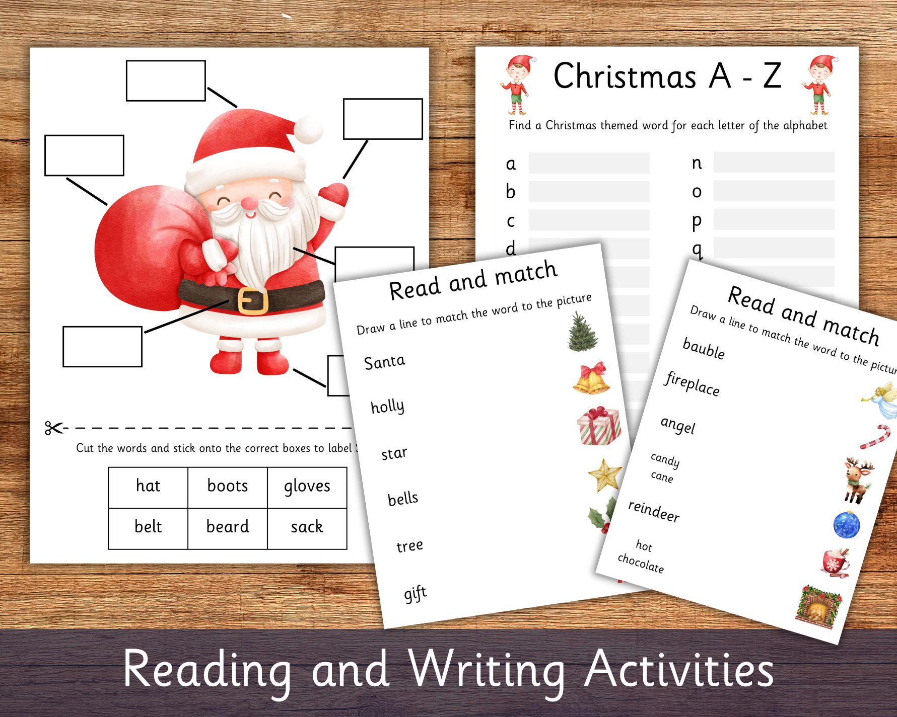 Christmas Preschool Curriculum, Christmas Unit of Study, Christmas ...
