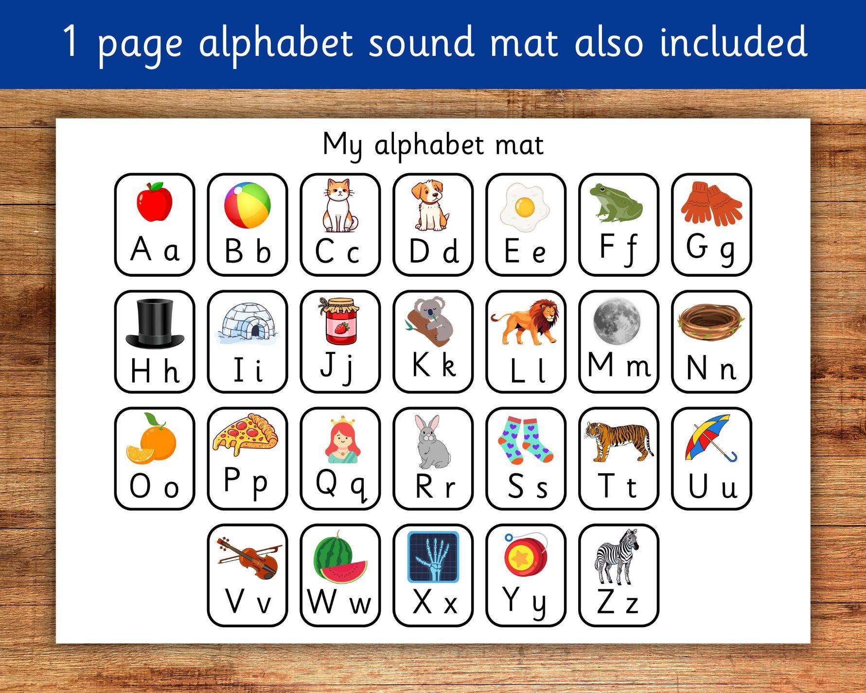 Alphabet Flashcards, Printable Alphabet Posters, ABC Flashcards ...