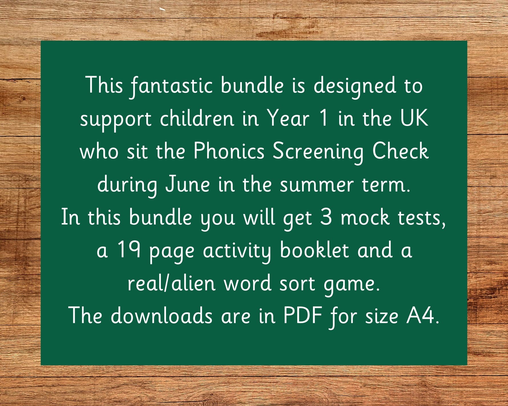 Phonics Screening Bundle, Year 1 Phonics Screening Printable, Phonics ...