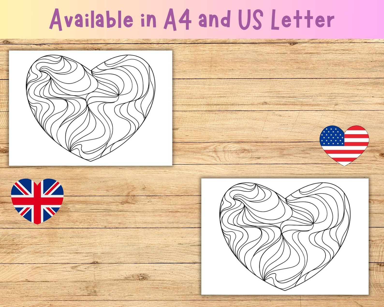 Valentine's Heart Coloring, Valentine's Day Colouring Pages, Valentine ...