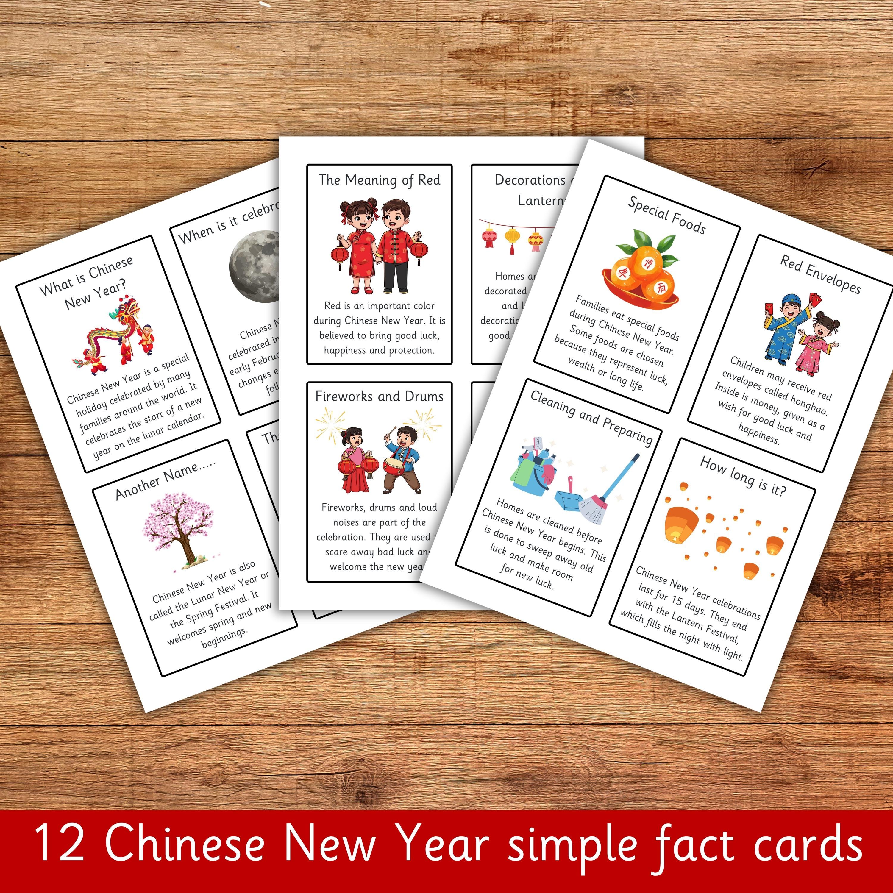 Chinese New Year Preschool Curriculum, Lunar New Year Unit of Study ...