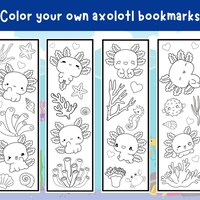 Cute Axolotl Coloring Pages / Axolotl Yinyang / Bobalotl / Gamesolotl ...