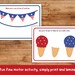 July 4th Play Dough Mats, Independence Day Playdough Activity, Kids and ...