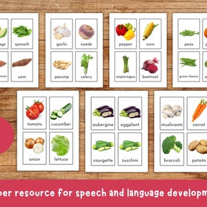 Food Flash Cards, Fruit and Vegetables Flashcards, Snacks Sweet Savoury ...