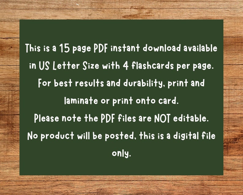 Kids Bible Flashcards, Christian Flash Cards, Christian Key Vocabulary ...