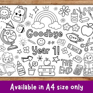 Last Day of School Colouring Page, End of the School Year Colouring ...