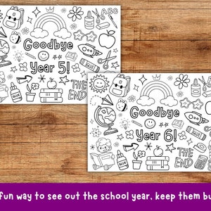 Last Day of School Colouring Page, End of the School Year Colouring ...