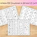 Printable Coloring Bookmarks Food Candy Sweet Treat Themed, Color Your ...