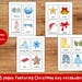 Christmas Flash Cards, Winter Flashcards, Christmas Educational ...