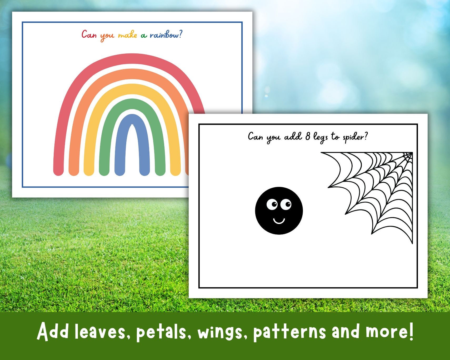Nature Play Dough, Plants Flowers Trees Insects, Playdough Activity ...