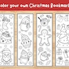 Printable Book Themed Coloring Bookmarks, Color Your Own Reading ...