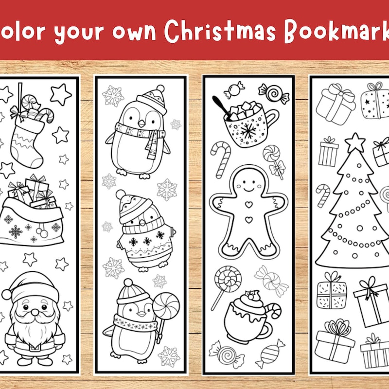 Printable Pdf Bookmarks - Etsy UK