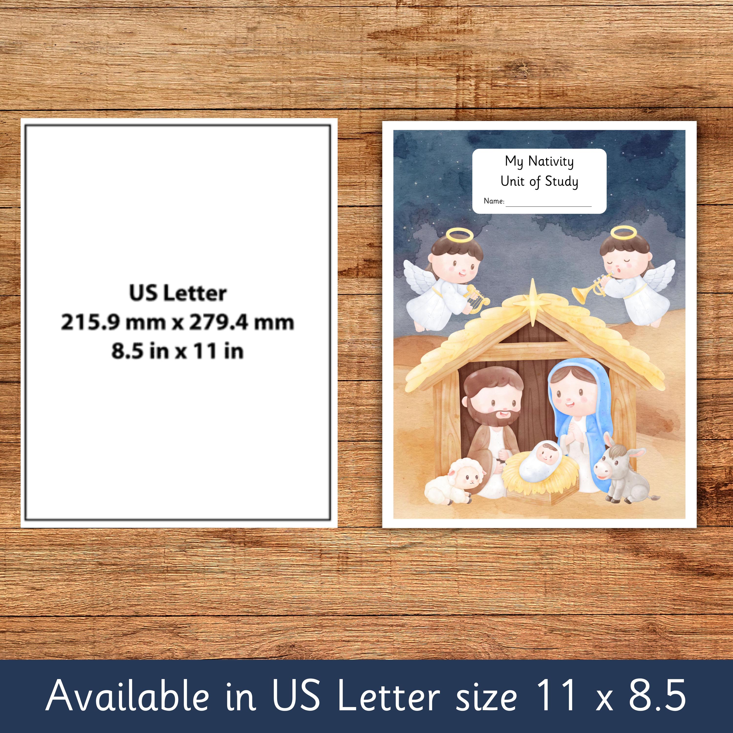 Nativity Preschool Curriculum, Nativity Unit of Study, Nativity ...