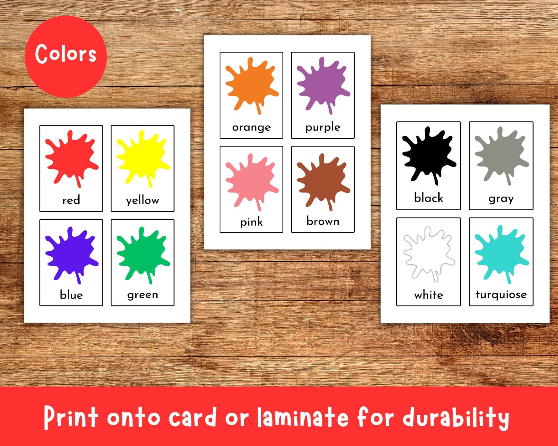 Early Learning Flash Cards, Number Flashcards, Alphabet Flashcards ...