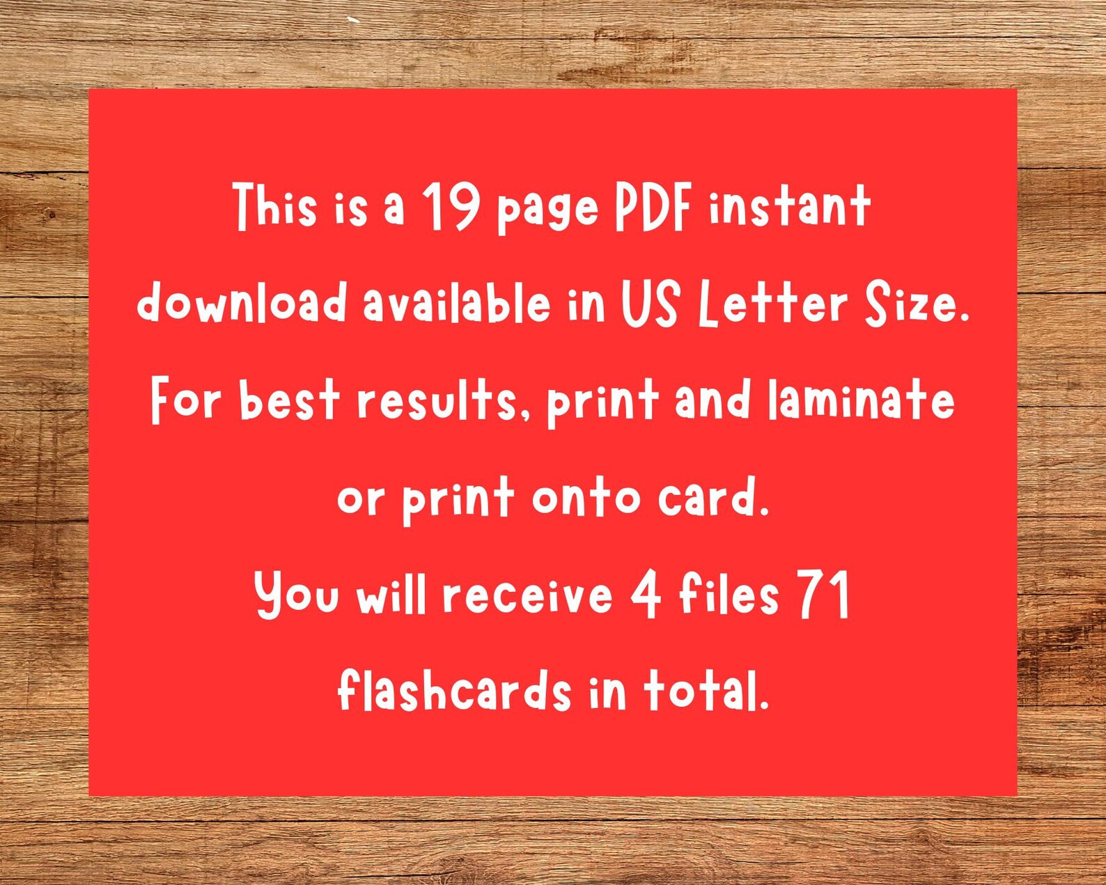Early Learning Flash Cards, Number Flashcards, Alphabet Flashcards ...