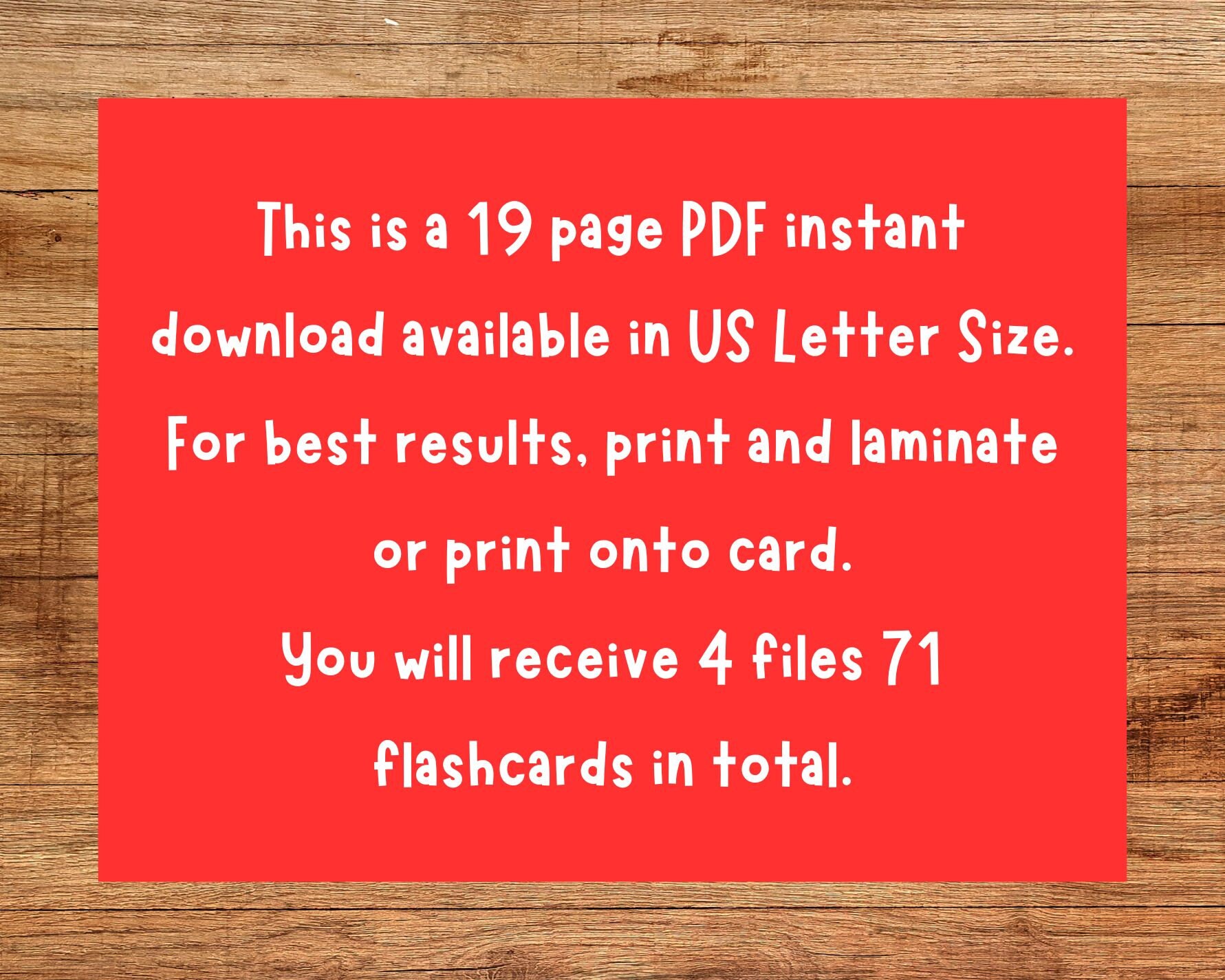 Early Learning Flash Cards, Number Flashcards, Alphabet Flashcards ...