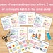 Cut and Paste Alphabet Worksheets, Preschool Learning, Educational ...