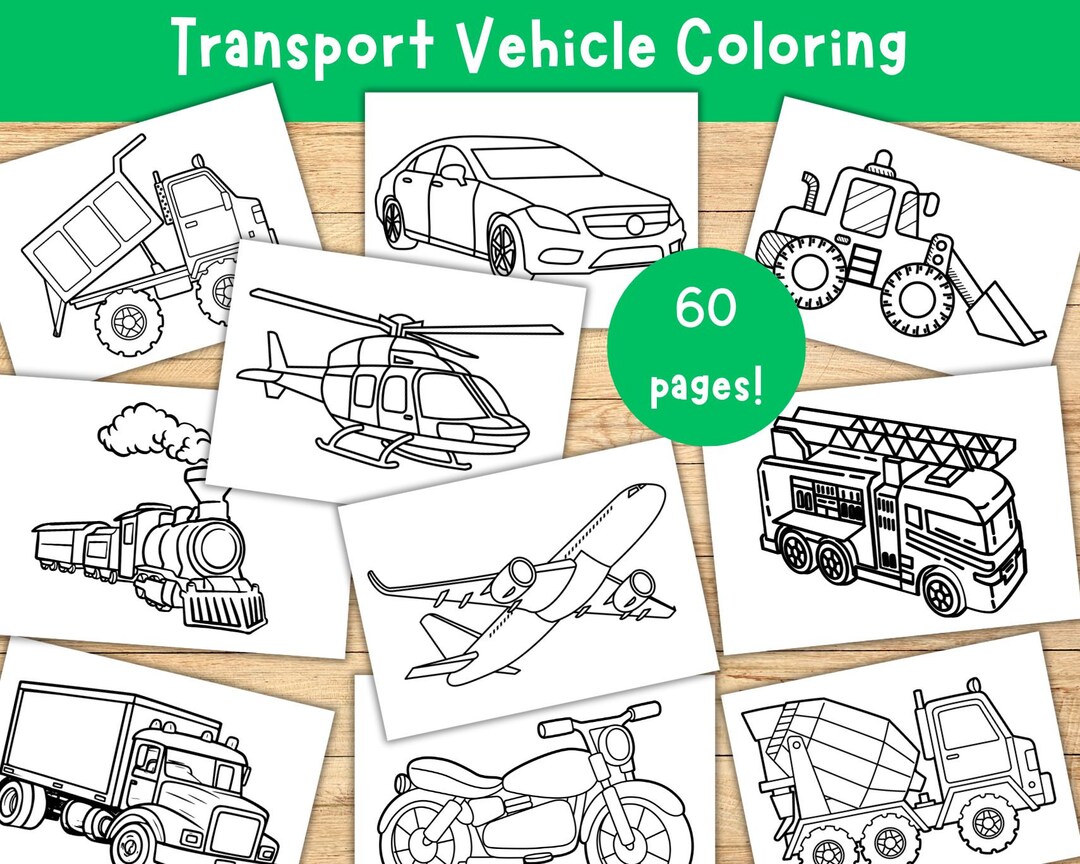 Vehicle Coloring Pages, Car Coloring Pages, Kids Coloring Page ...