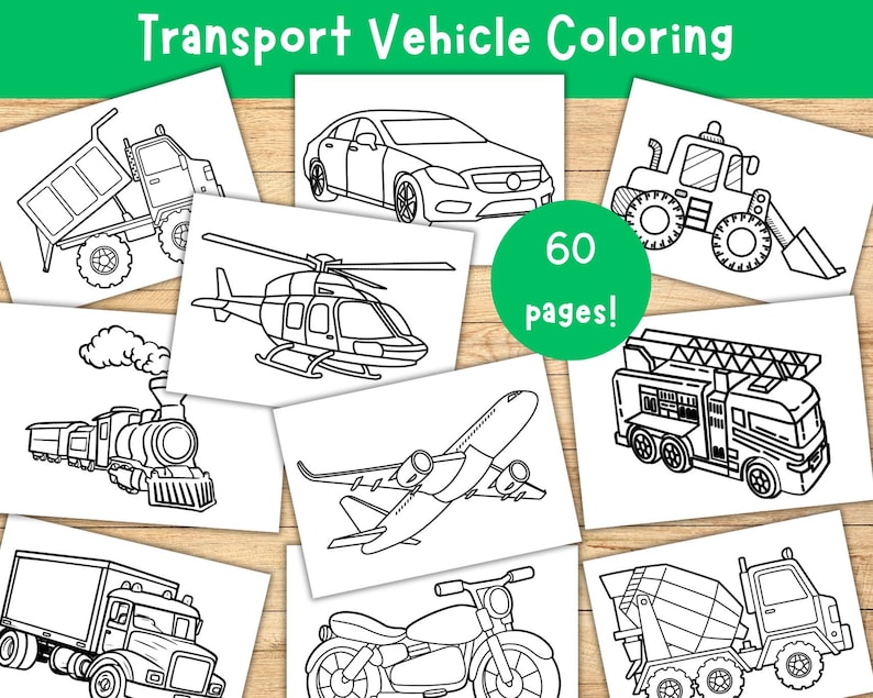Vehicle Coloring Pages, Car Coloring Pages, Kids Coloring Page ...