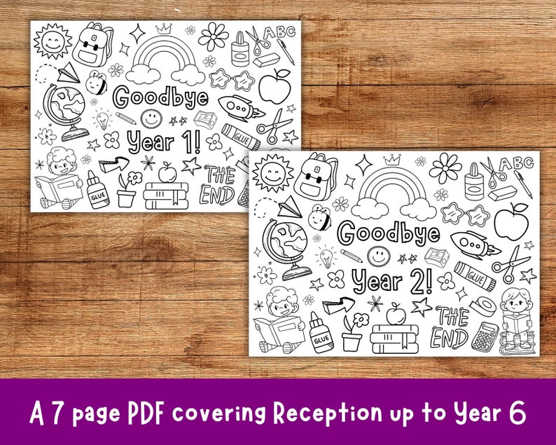 Last Day of School Colouring Page, End of the School Year Colouring ...