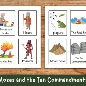 Kids Bible Flashcards, Christian Flash Cards, Christian Key Vocabulary ...