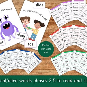 Phonics Screening Bundle, Year 1 Phonics Screening Printable, Phonics ...
