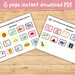 Cut and Paste Alphabet Worksheets, Preschool Learning, Educational ...