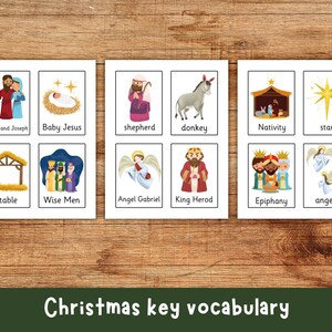 Kids Bible Flashcards, Christian Flash Cards, Christian Key Vocabulary ...