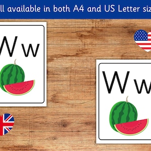 Alphabet Flashcards, Printable Alphabet Posters, ABC Flashcards ...